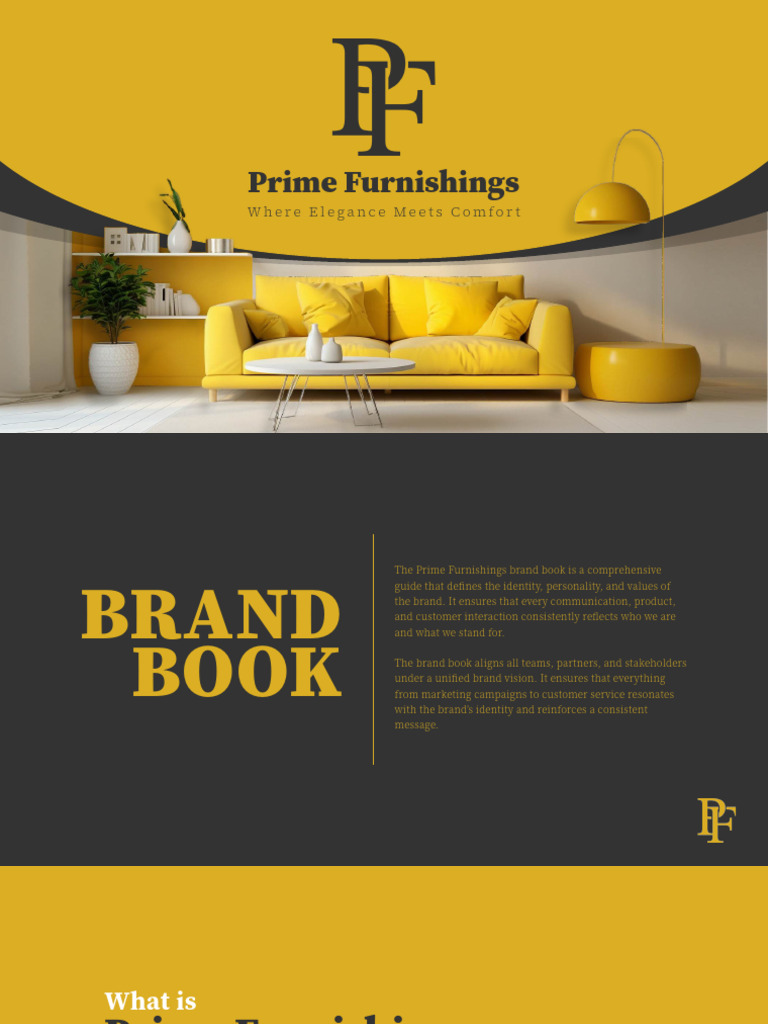 Prime Furnishings Brand Overview | PDF | Typefaces | Logos