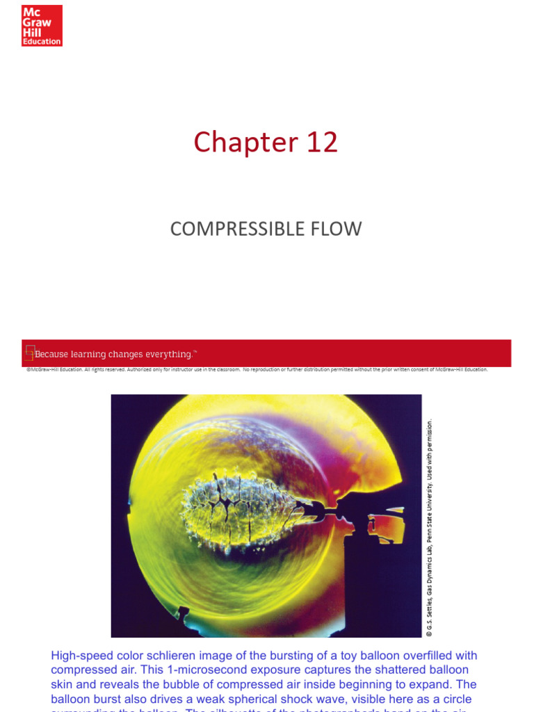FM 4e Chap12 Lecture JR | PDF | Nozzle | Fluid Dynamics