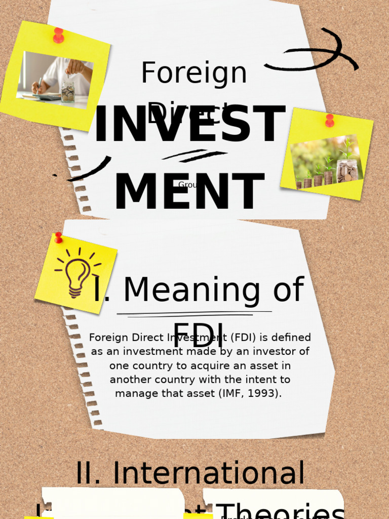 Foreign Direct Investment G5 | PDF | Foreign Direct Investment ...
