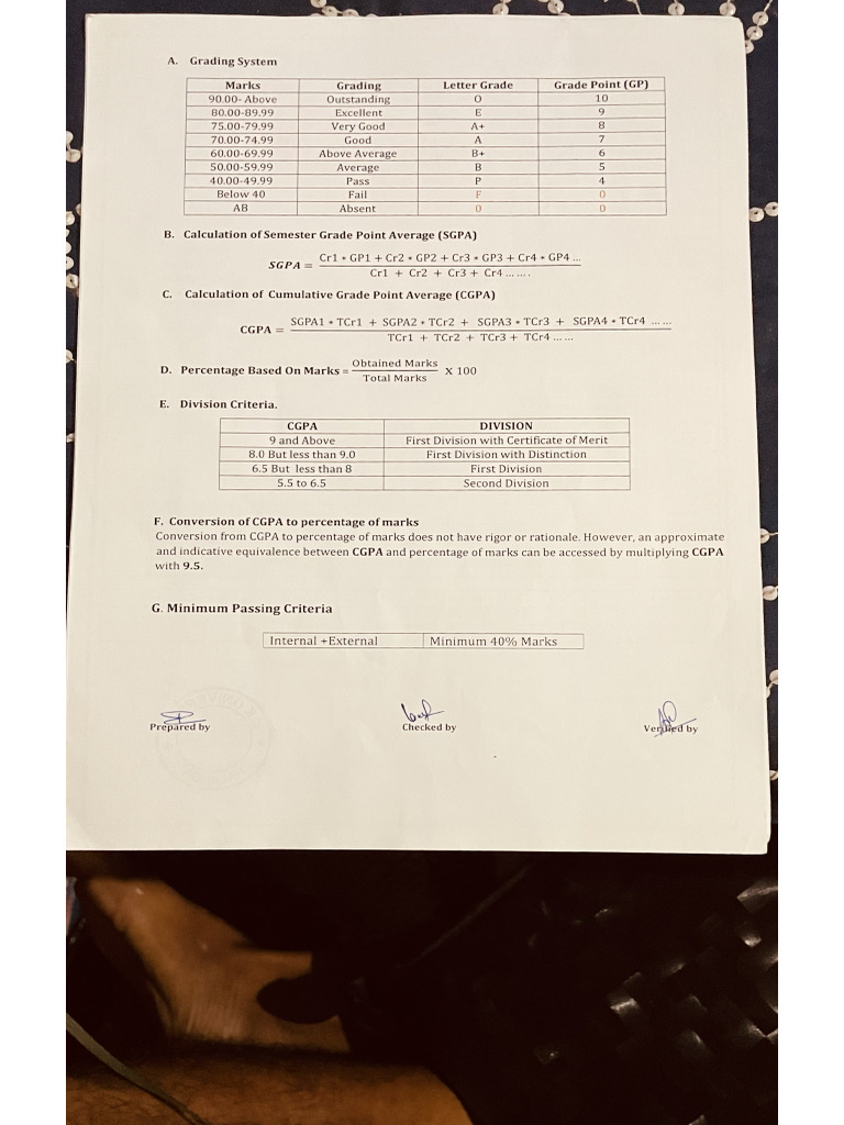 CGPA Converter | PDF