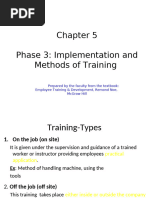 Chapter 7 Traditional Training Methods | PDF | Lecture | Behavioural ...