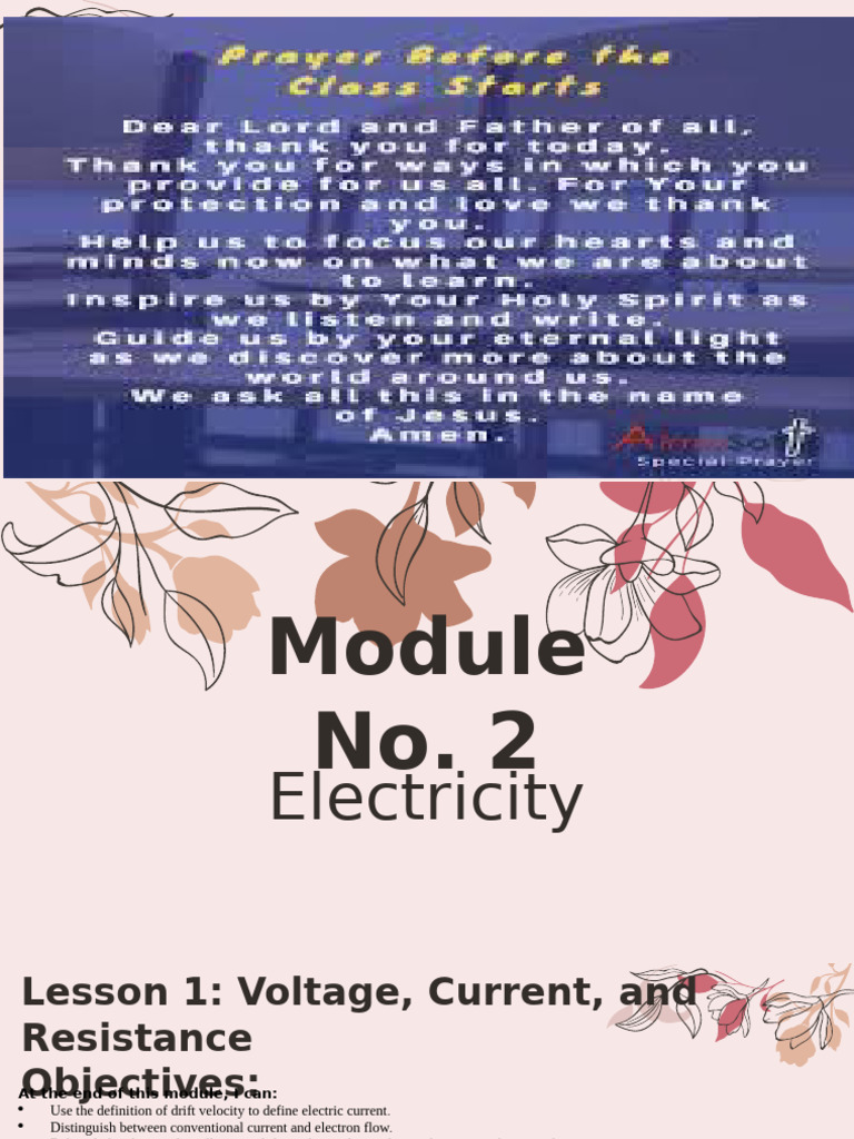Gen. Physics 2 Module 2 | PDF | Electric Current | Capacitor