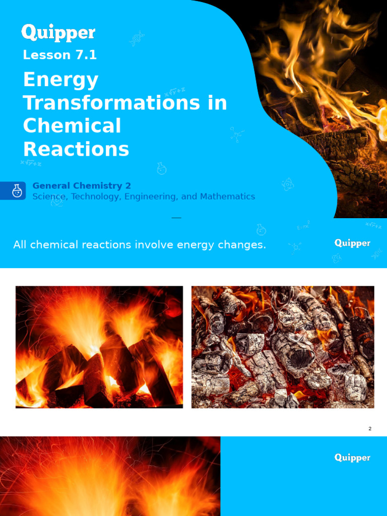 Energy Changes in Chemical Reactions | PDF | Potential Energy | Chemistry