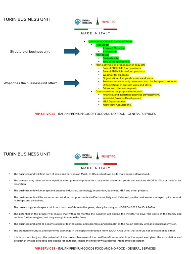 0 - Project Summary (One Page) en Short With Notes ONE PAGE | PDF ...