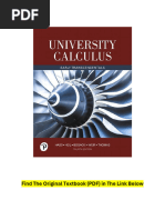 Thomas' Calculus 13th Edition | PDF | Integral | Derivative