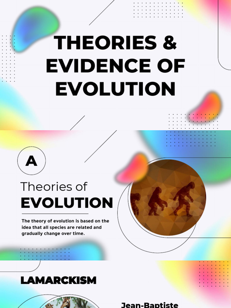 2324 BIO2 Q3 L6 Theories and Evidence of Evolution | PDF | Natural Selection | Genetics