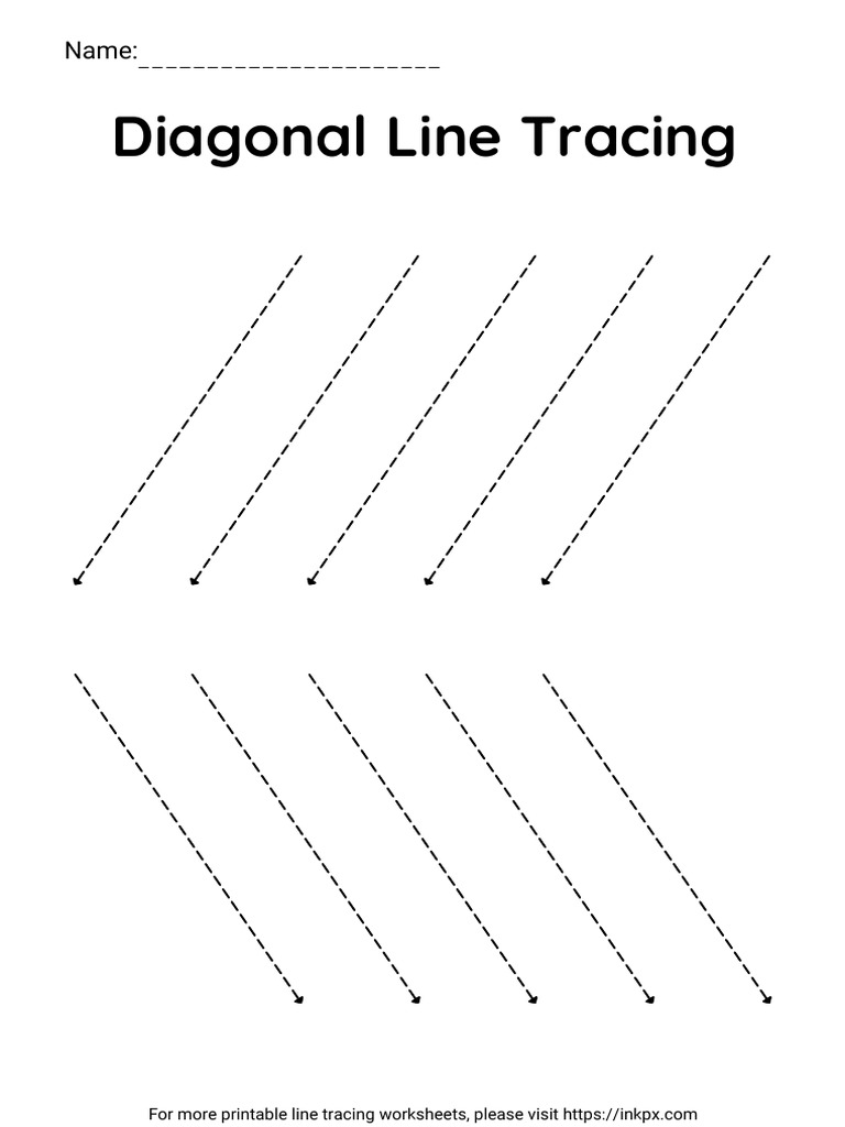 Line Tracing A4 | PDF