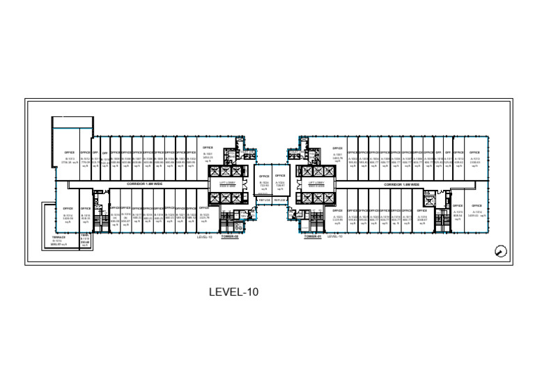 10th Floor Office Layout Details | PDF