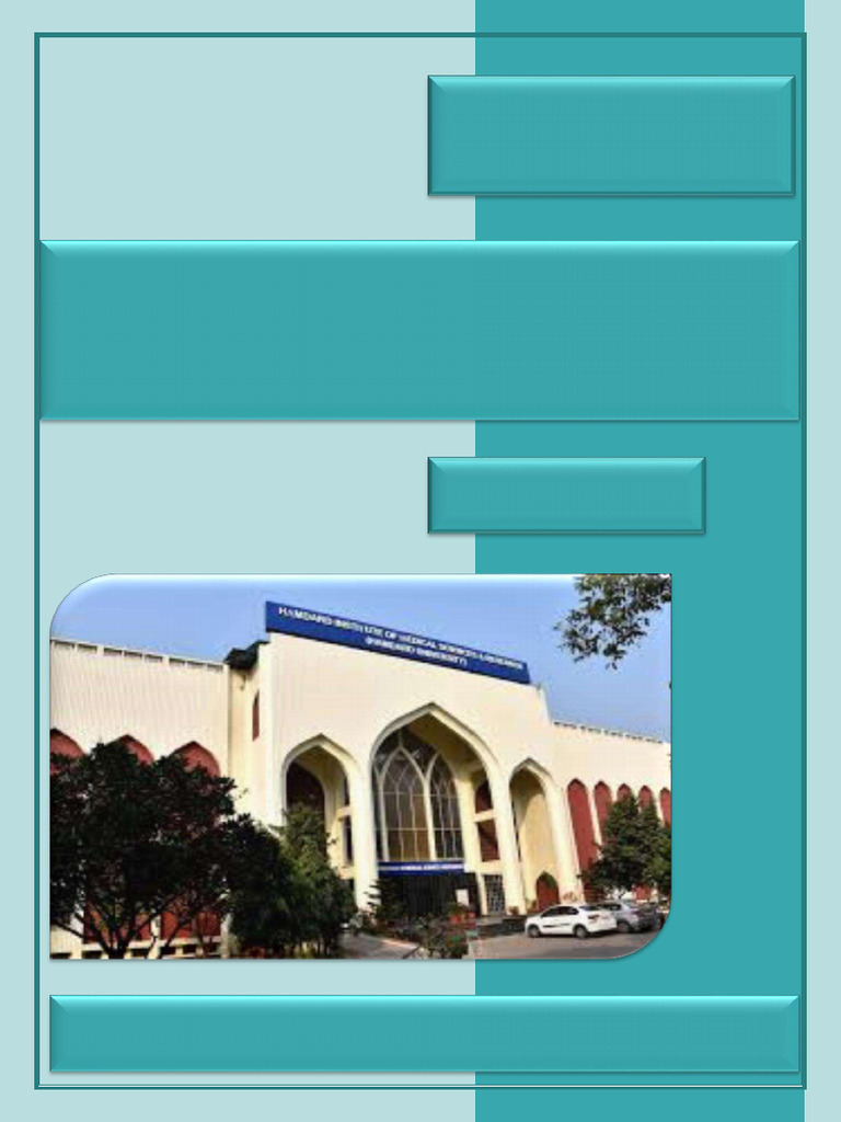 Hamdard Prospectus 2025-26 | PDF | Medicine | Doctor Of Medicine