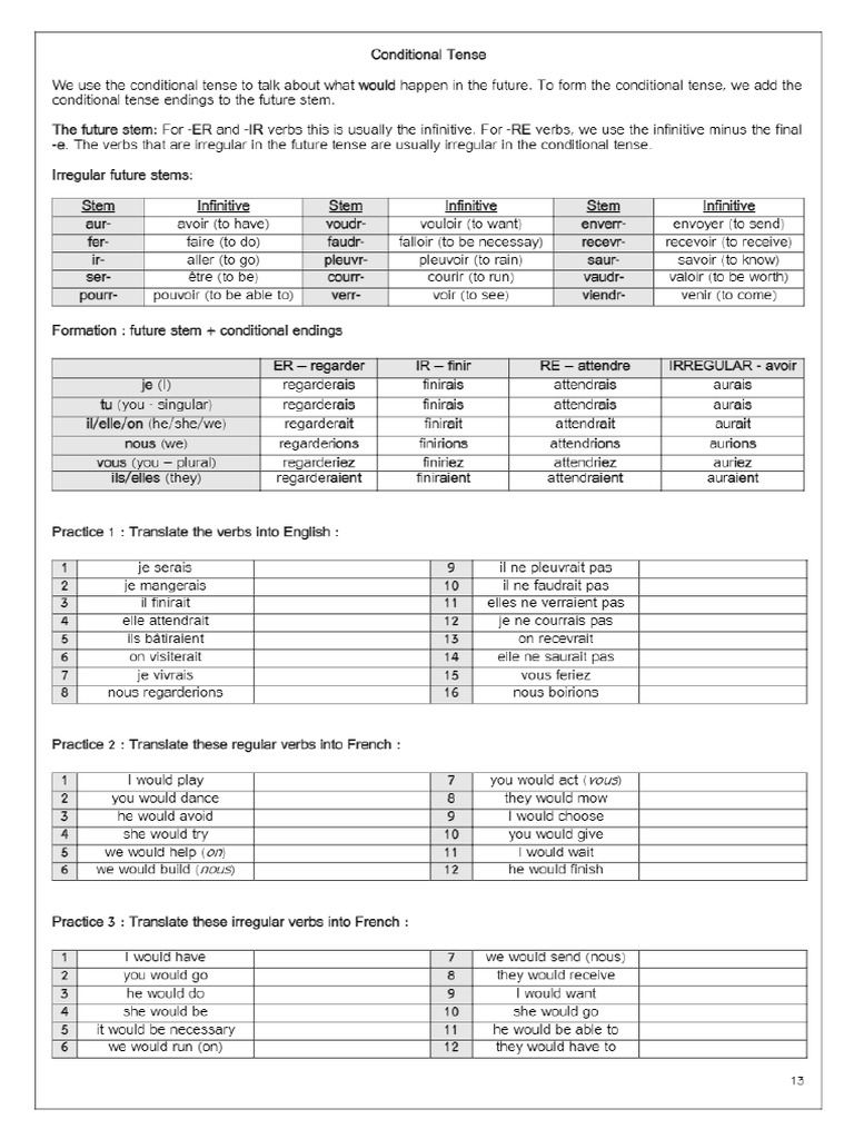 Conditional Stems | PDF