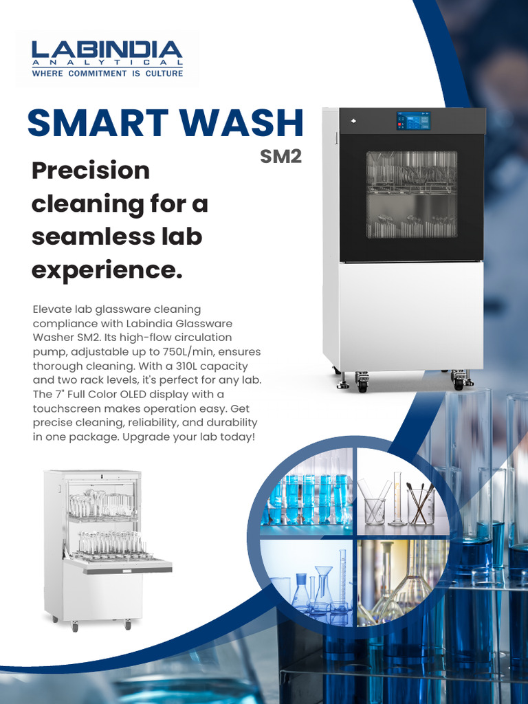 Catalogue Labindia Smart Wash SM2 2 | PDF | Washing Machine