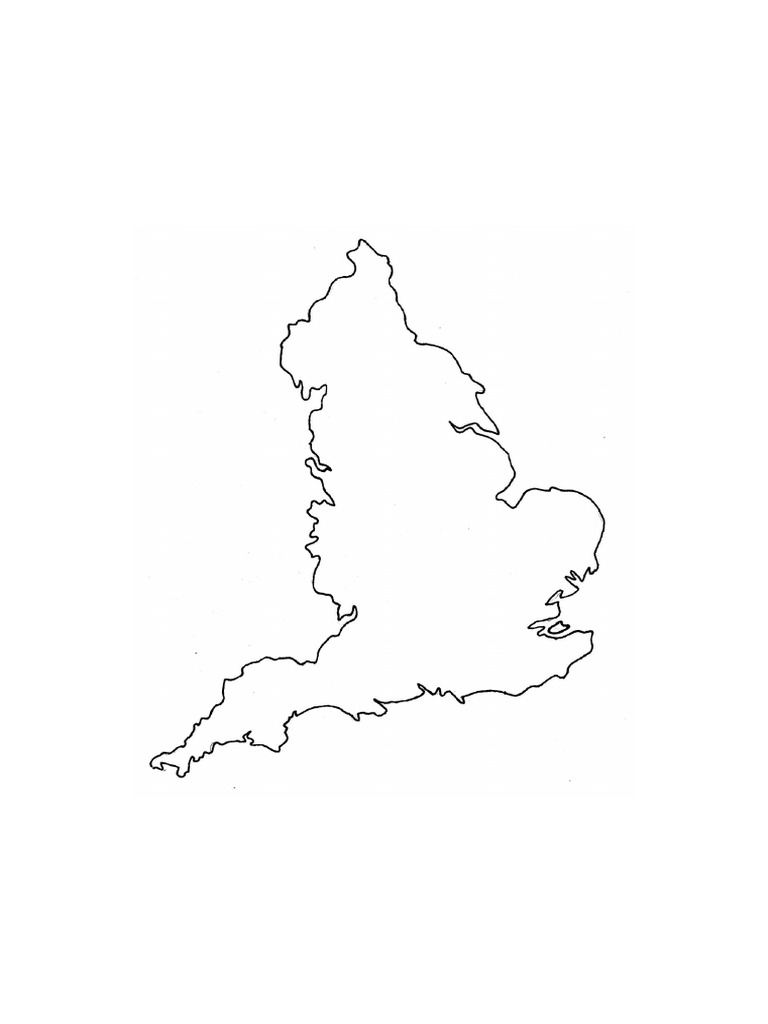 Blank Map of England | PDF