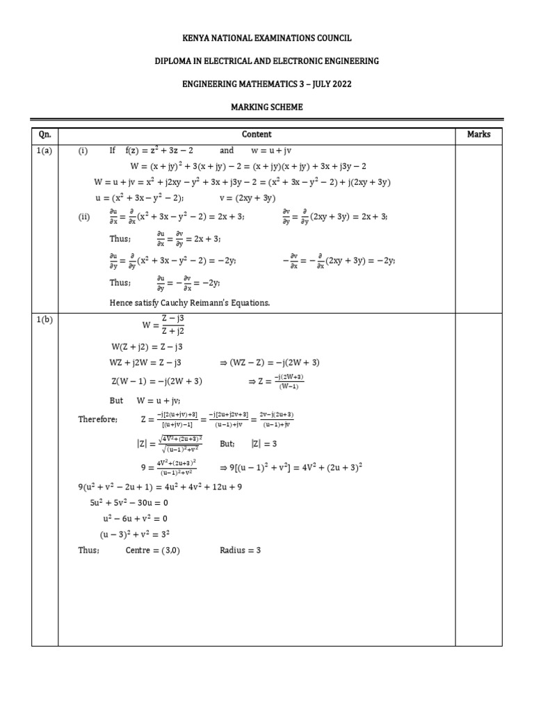 Ms Knec Mathematics - July 2022 | PDF | Equations | Mathematical Objects