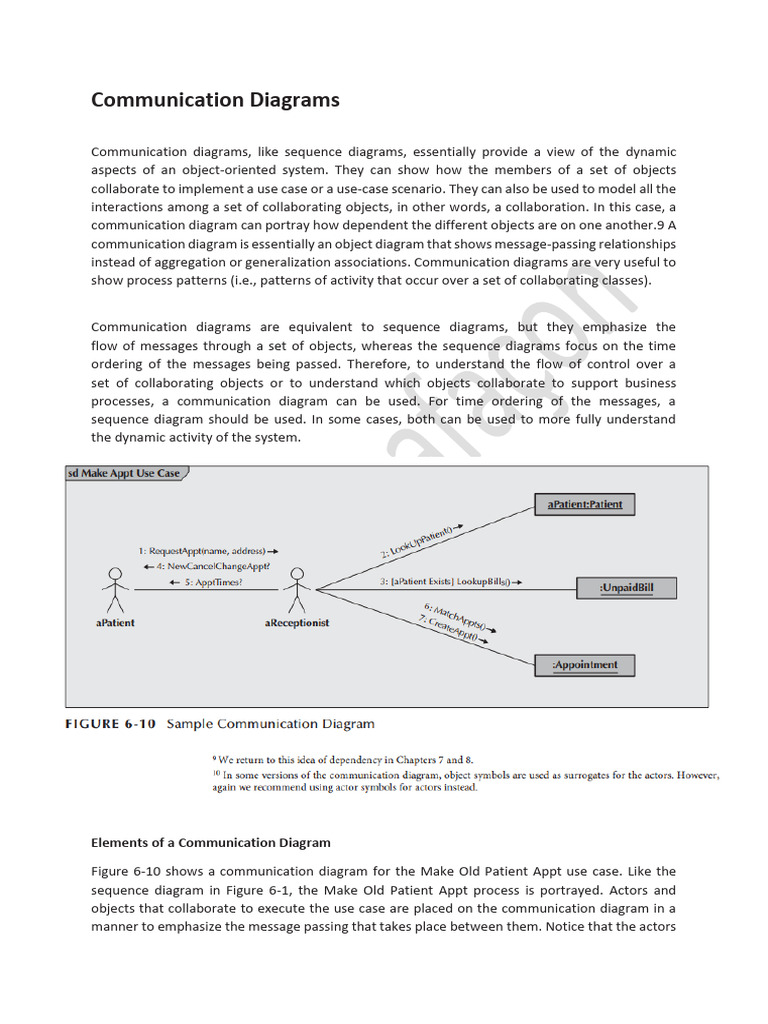 Understanding Communication Diagrams | PDF | Use Case | Communication