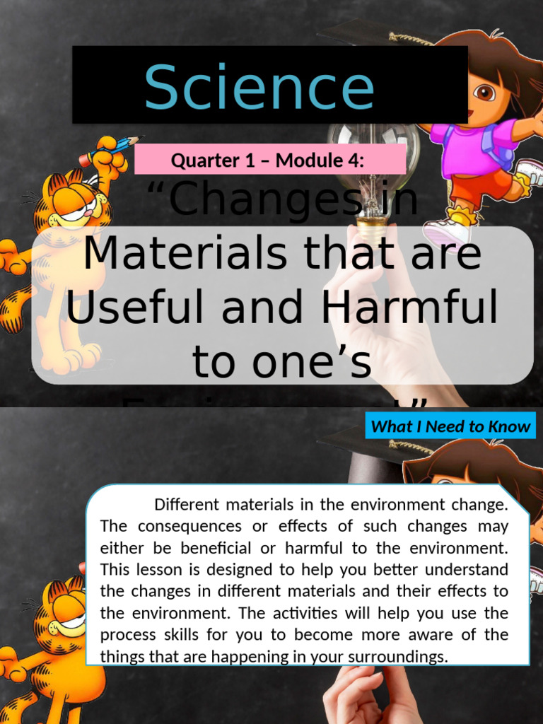 Science4 Q1 Module 4 | PDF | Waste | Pollution