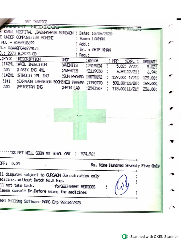 Lakhan Vs Bijender (Bills) - 64 | PDF