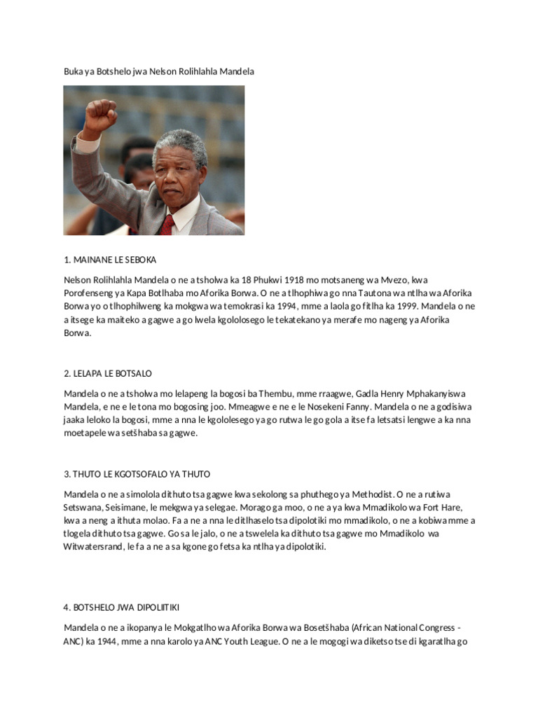 Mandela Daah | PDF