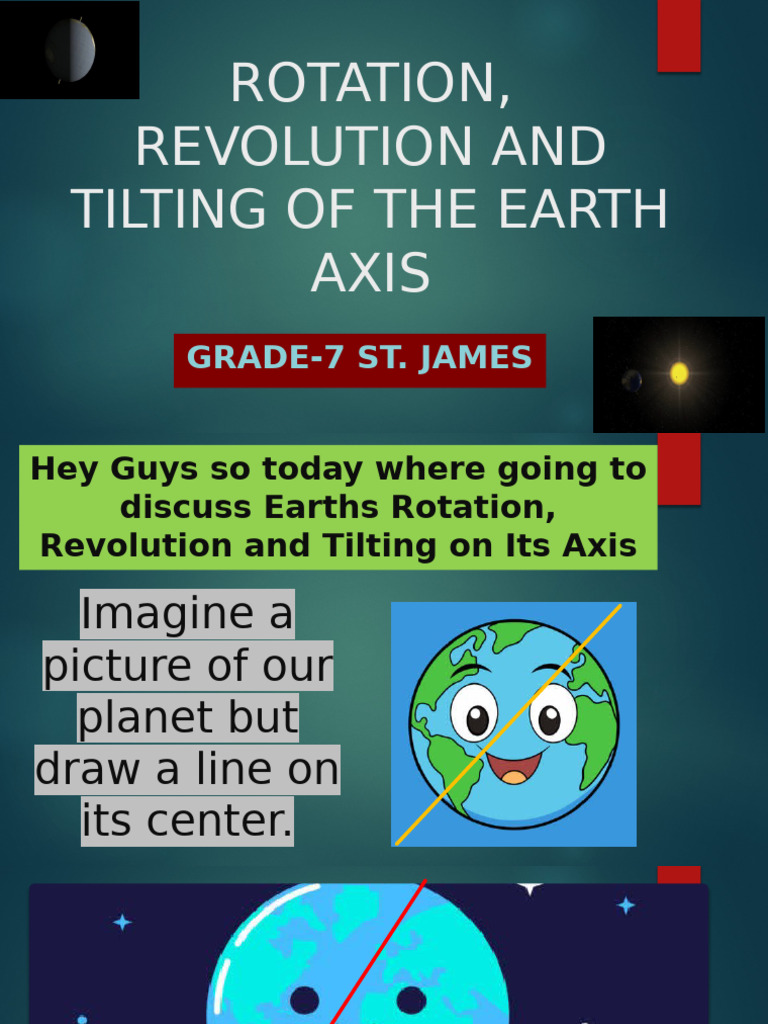 Rotation Vs Revolution - G7 St. James - Group7 - Marc Oliver Salvana ...