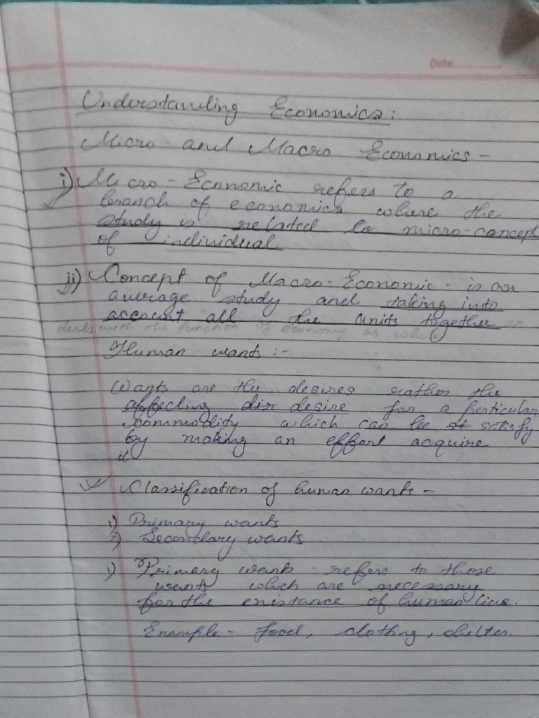 Economic Chapter 1 | PDF