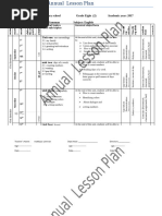 SBC Lesson Plan Template Format | PDF | Art | Computers