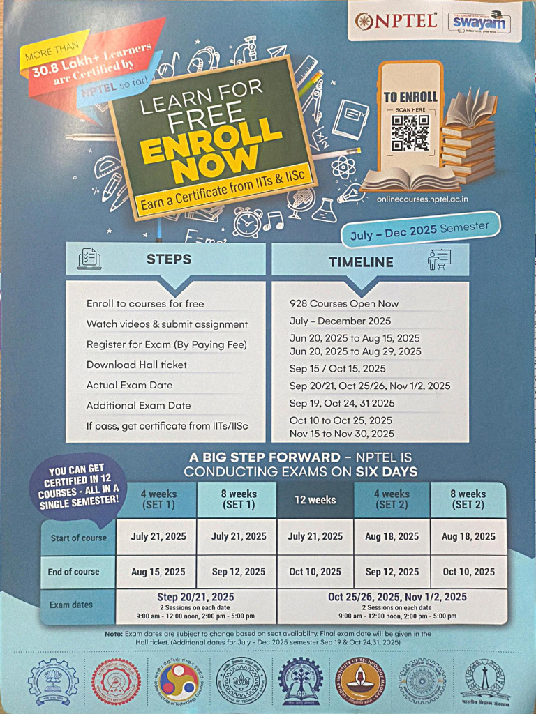NPTEL Course July - December 2025 | PDF | Machine Learning | Computer ...