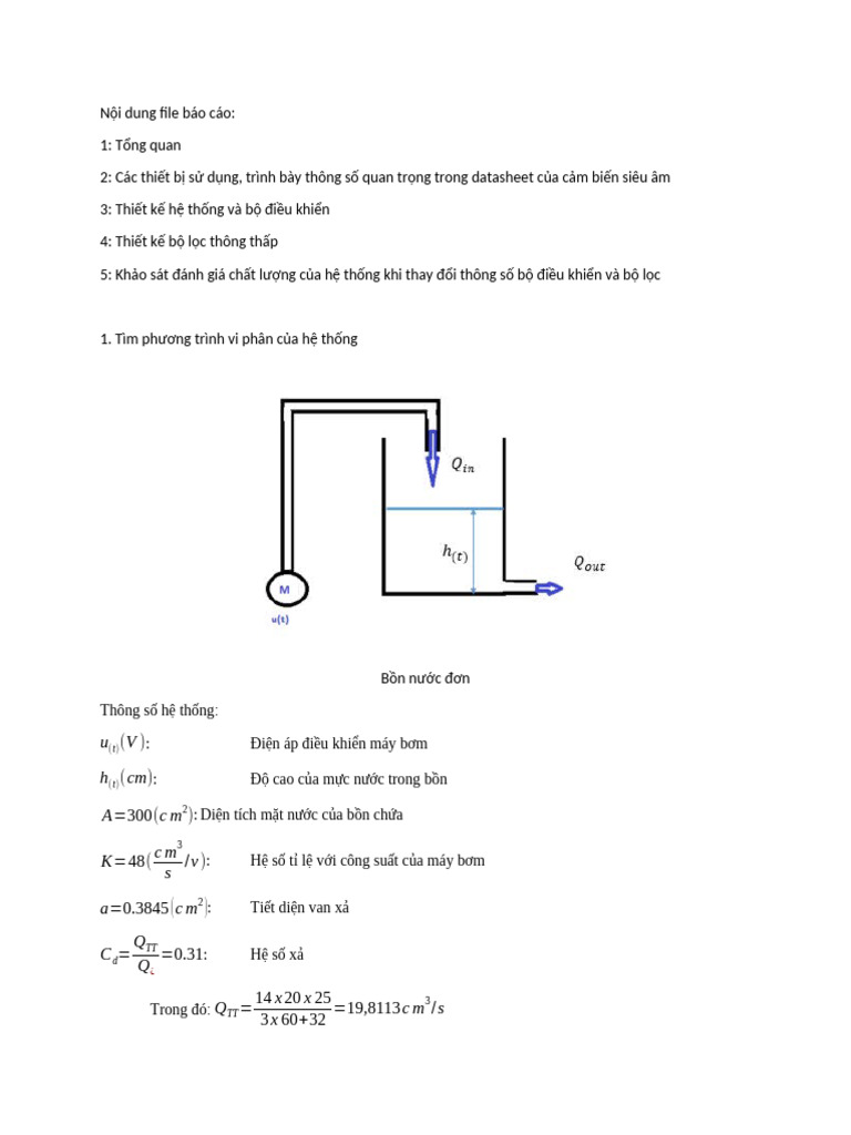 Bao Cao Do An 2 DKTD | PDF