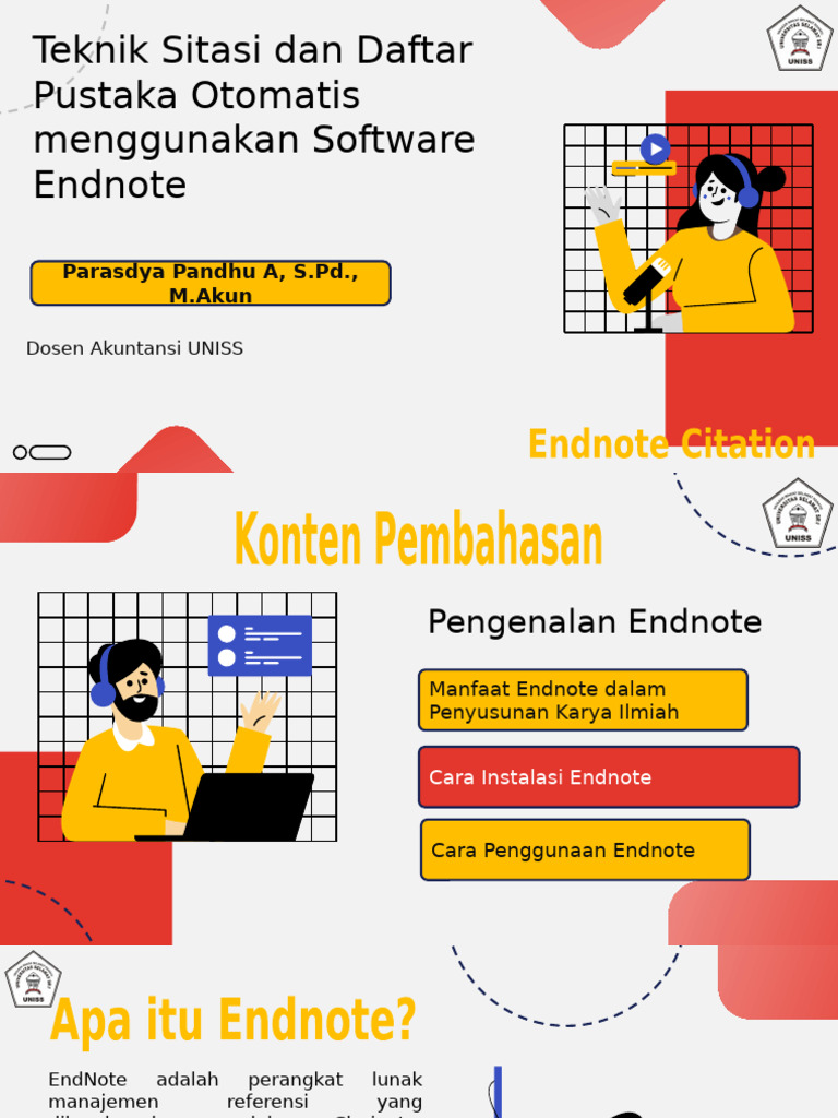 Mengelola Sitasi Dan Referensi Dengan Endnote | PDF