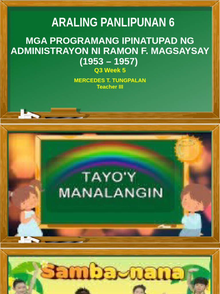 Ap6 Q3week5 PTT | PDF