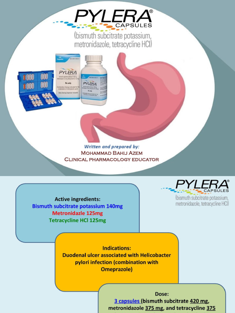 Pylera® - Drug Information | PDF