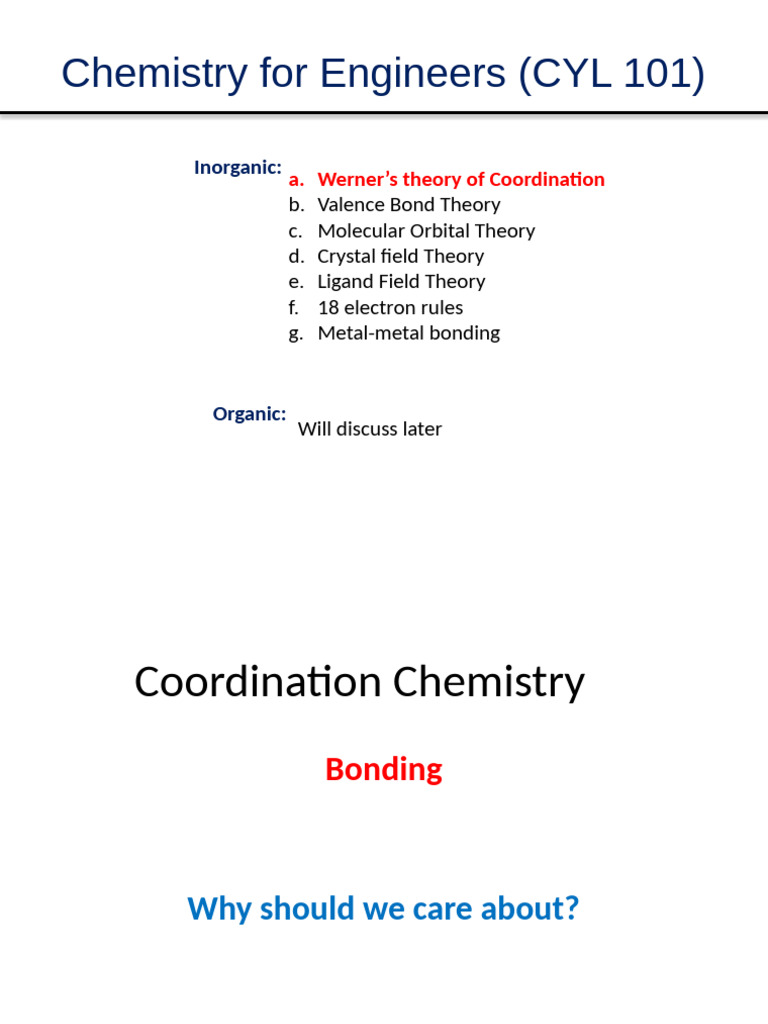 3 Inorg-Werner's Theory | PDF