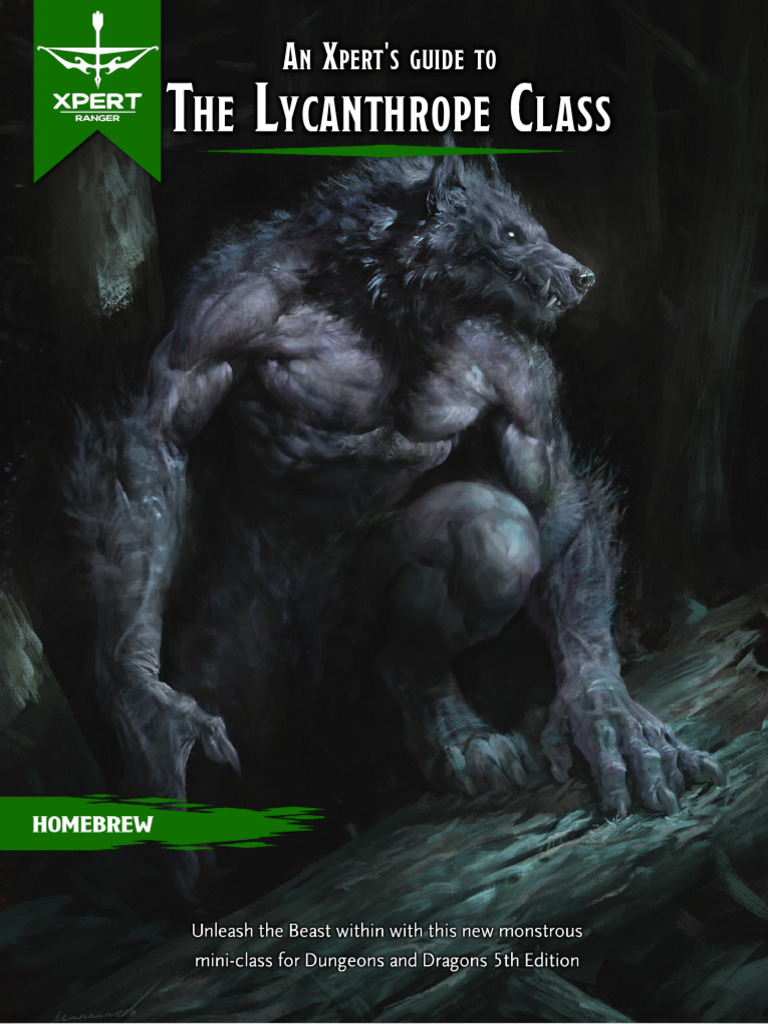 The Lycanthrope Class v1.0 | PDF