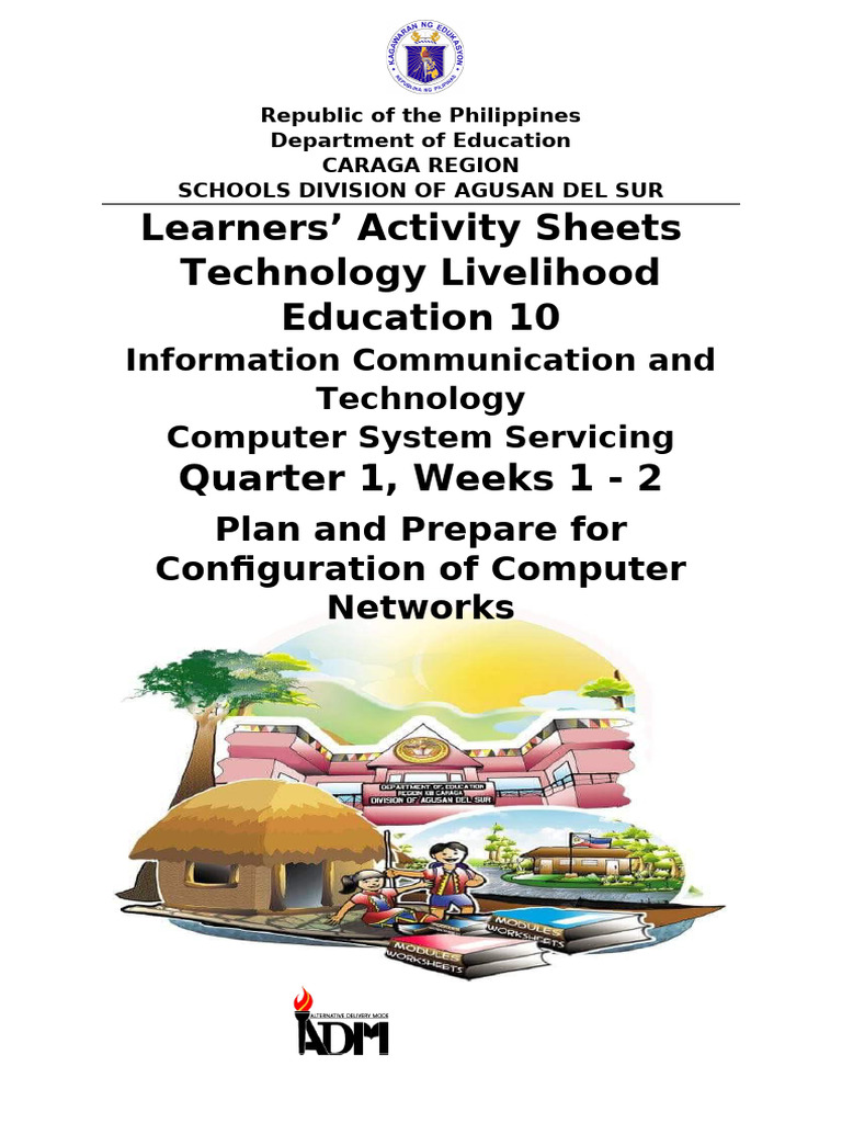 Tle-Ict Css10 q1 Las Week # 1 | PDF | Occupational Safety And Health | Safety