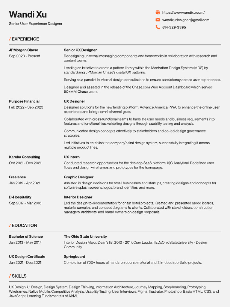 67d8c6ddb07b4216c40f26cd Wandi Xu Resume 2025 | PDF | Software Engineering | Information Technology