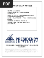 BSP Circular 1160: Consumer Protection Rules | PDF | Contractual Term ...