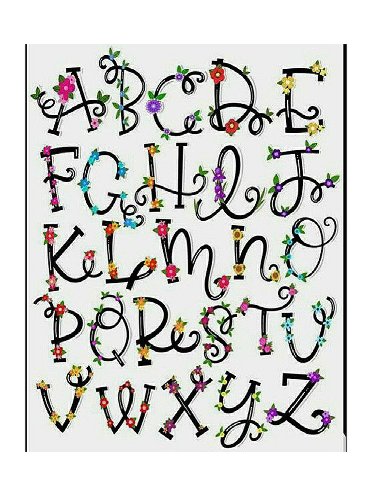 Letras Lettering | PDF
