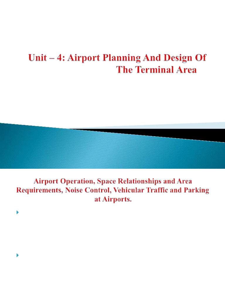 Comprehensive Guide to Airport Operations | PDF | Airport | Runway