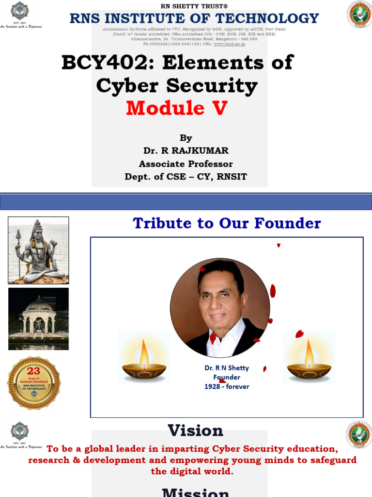 BCS402 - ECS Module 5 - 3973 - BCY402 - 27-03-2025 | PDF | Encryption | Cipher