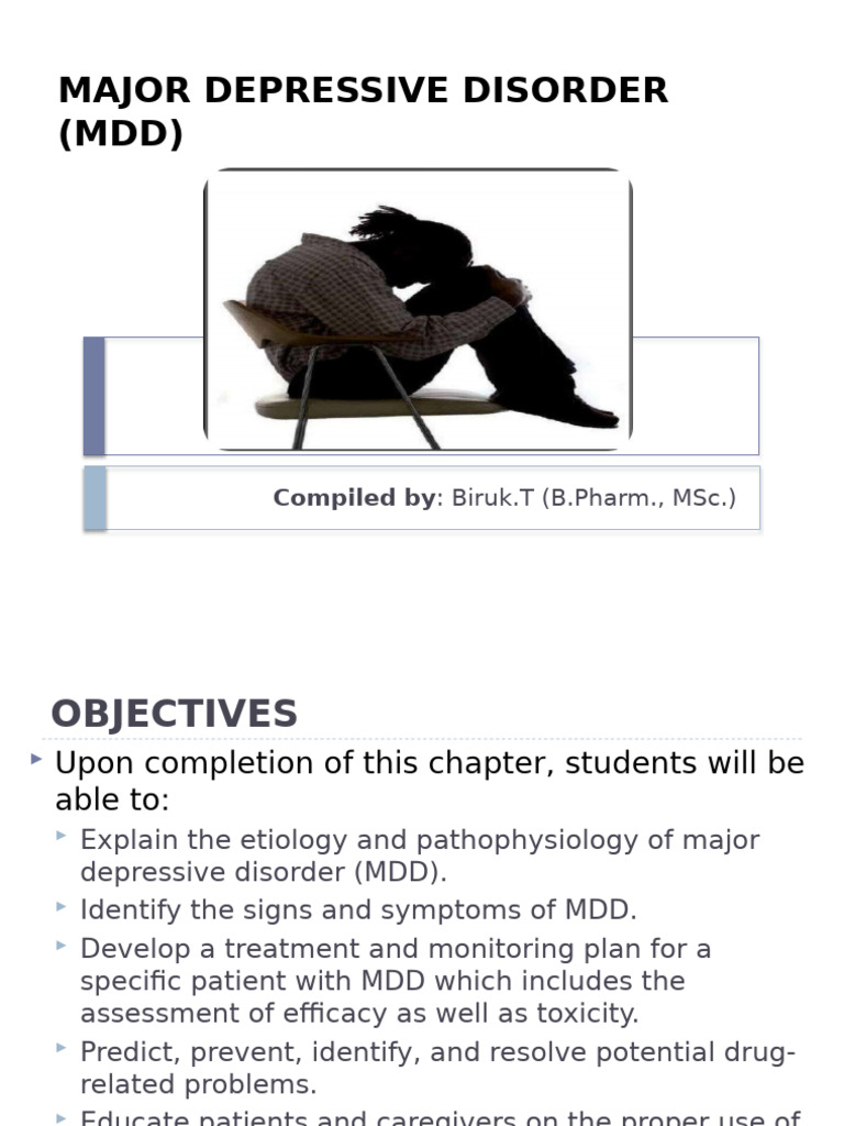 Major Depressive Disorder | PDF | Antidepressant | Selective Serotonin ...