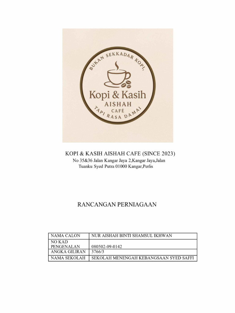 Kerja Kursus 1 | PDF