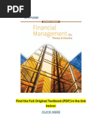 Financial Management: Theory & Practice PDF | PDF | Valuation (Finance ...