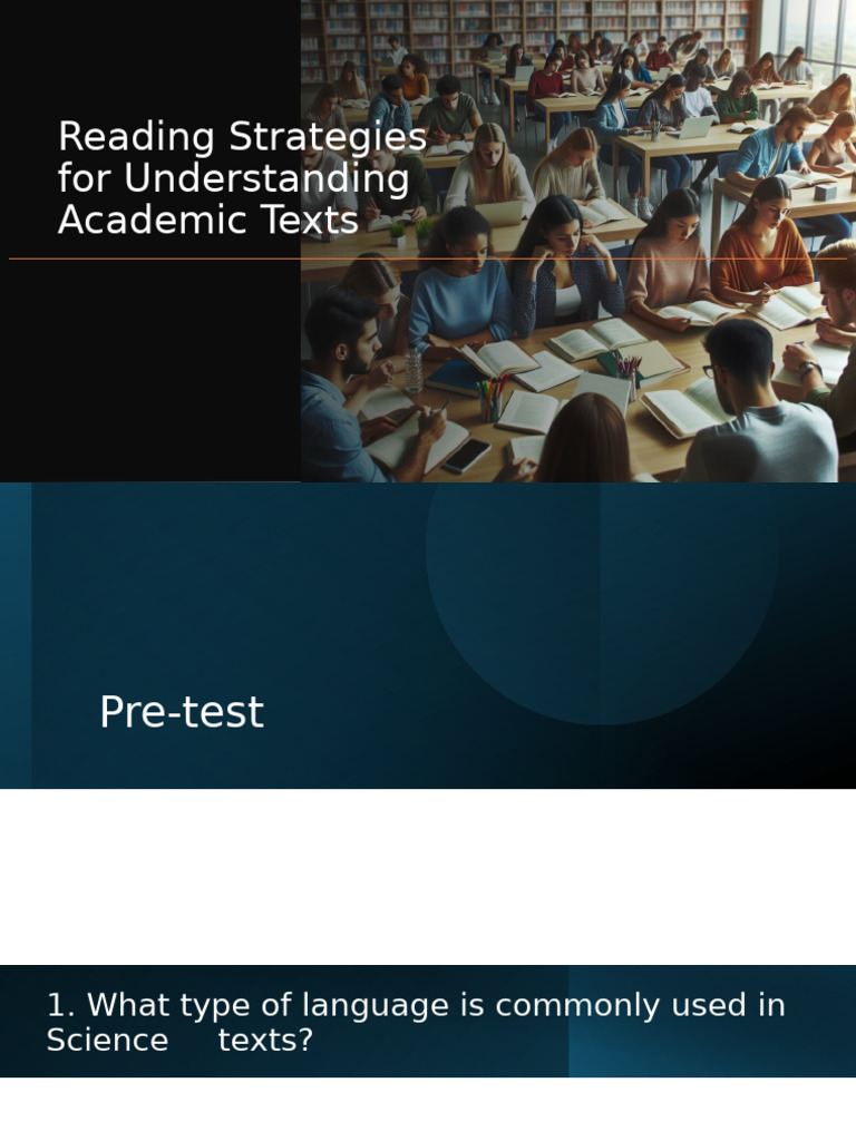 Q3 - wk1 - Reading Strategies For Understanding Academic Texts | PDF | Science | Social Sciences