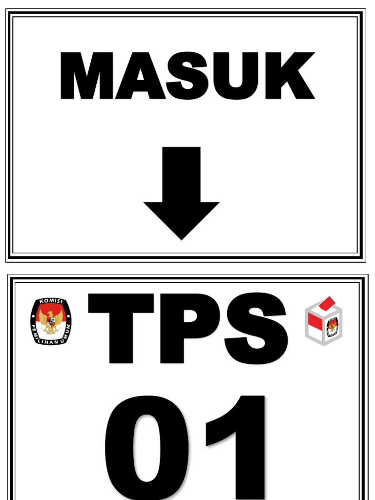 Papan Nama TPS | PDF