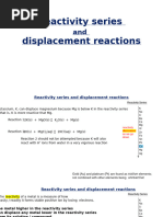 Reactivity Series | PDF
