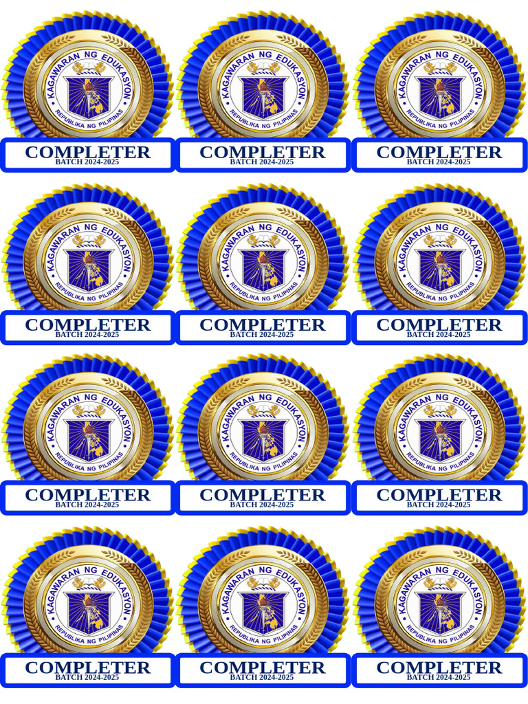 Ribbon Head (Completers & Parents) A4 | PDF