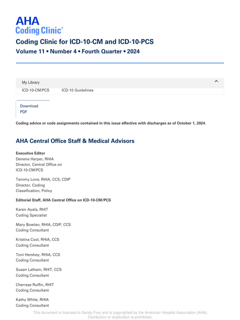 ICD-10-CM Coding Updates Q4 2024 | PDF | Lymphoma | Hypoglycemia