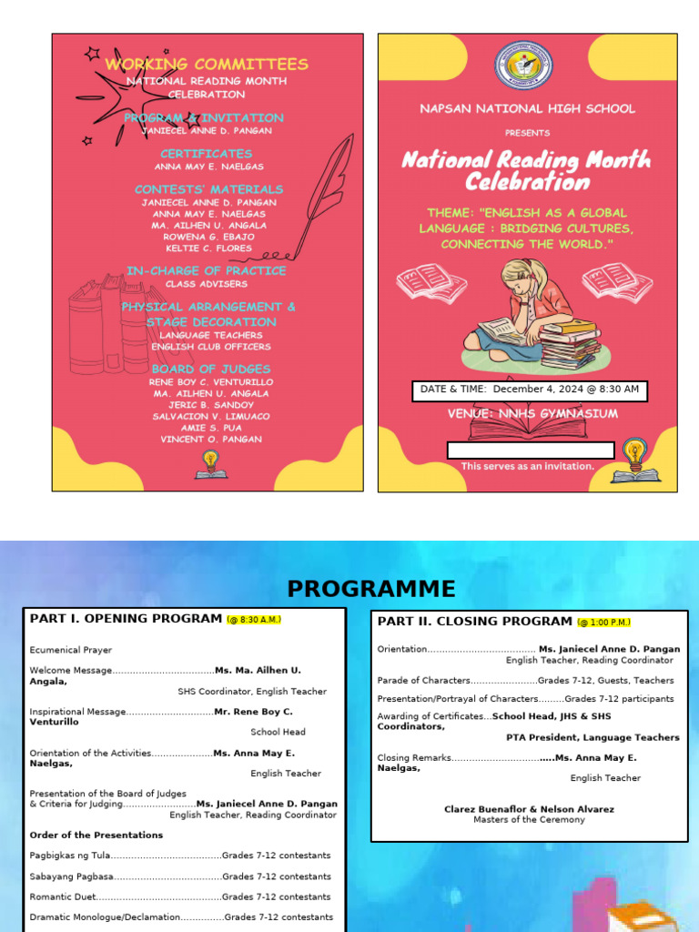 Program NRM Celebration 2024 | PDF