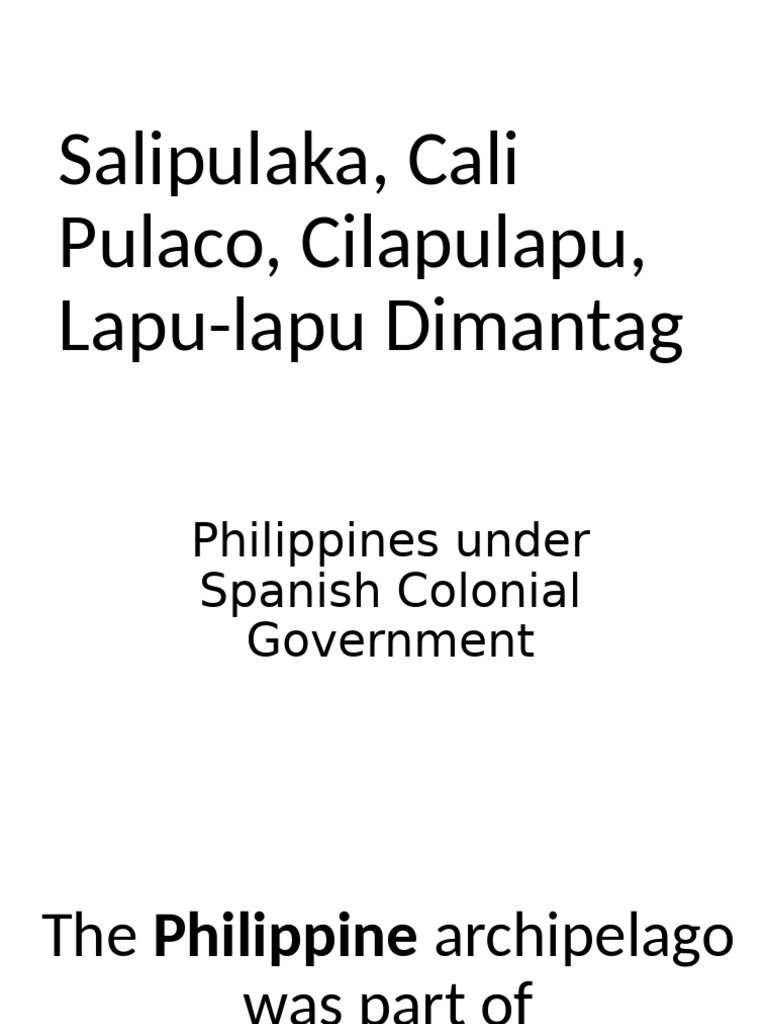 Philippines Under Spanish Colonial Government | PDF