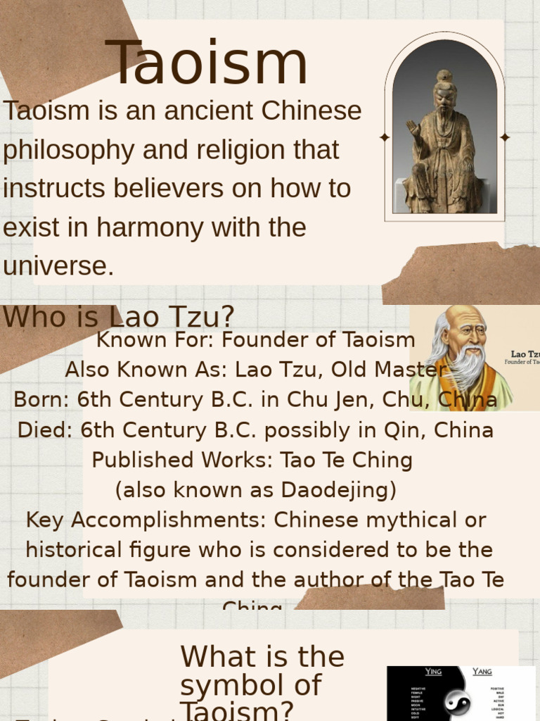 Understanding Taoism: Principles & Deities | PDF | Tao | Religious ...