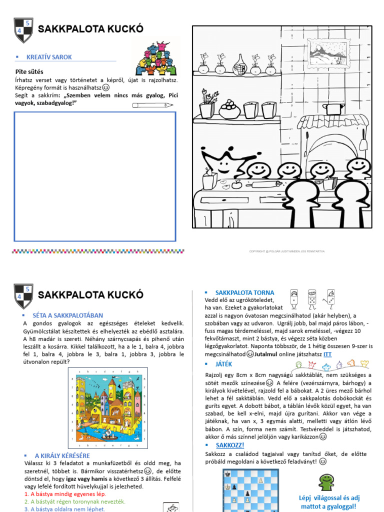 Sakkpalota Kuckó 4 - 5 | PDF