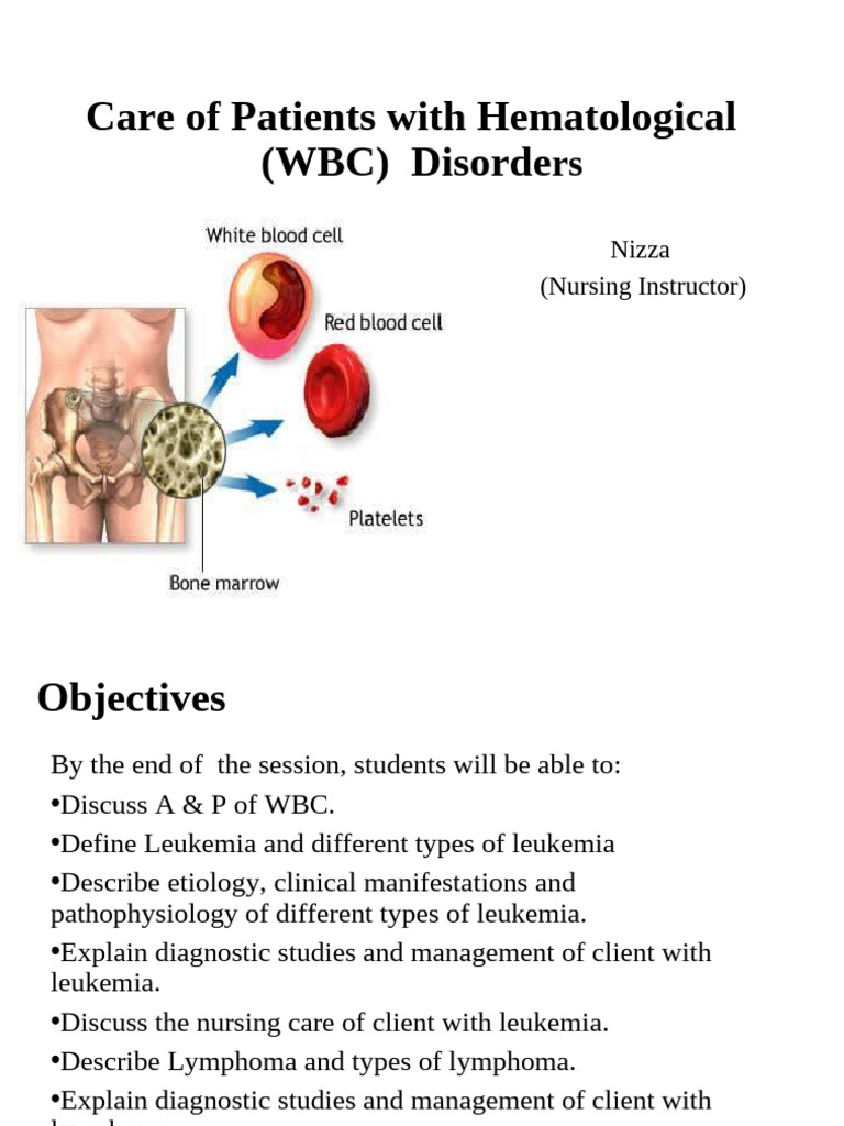 Unit 5 WBC Disorder BSN 3rd Semester KMU | PDF | White Blood Cell ...